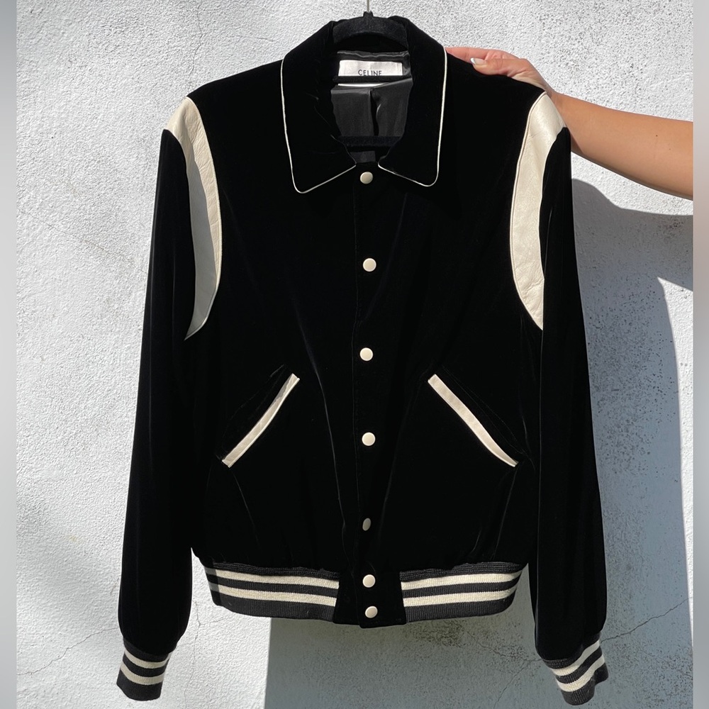 Rare Celine Velvet Teddy By Hedi Slimane 50 - Gem